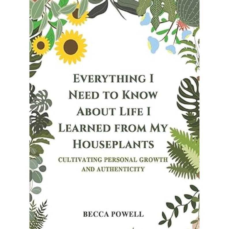 Plant Book Goal Setting Book Self-help Journal Self-care Gift ... Plant Book Goal Setting Book Self-help Journal Self-care Gift ...