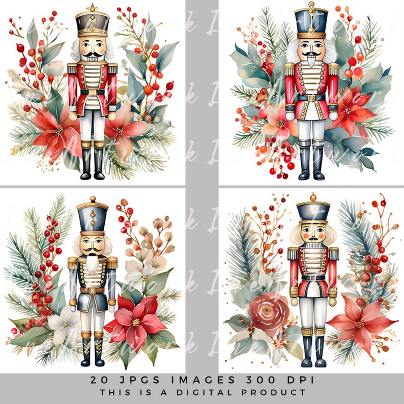 Nutcracker Clipart| Christmas Clip Art | Christmas Nutcracker | High ...