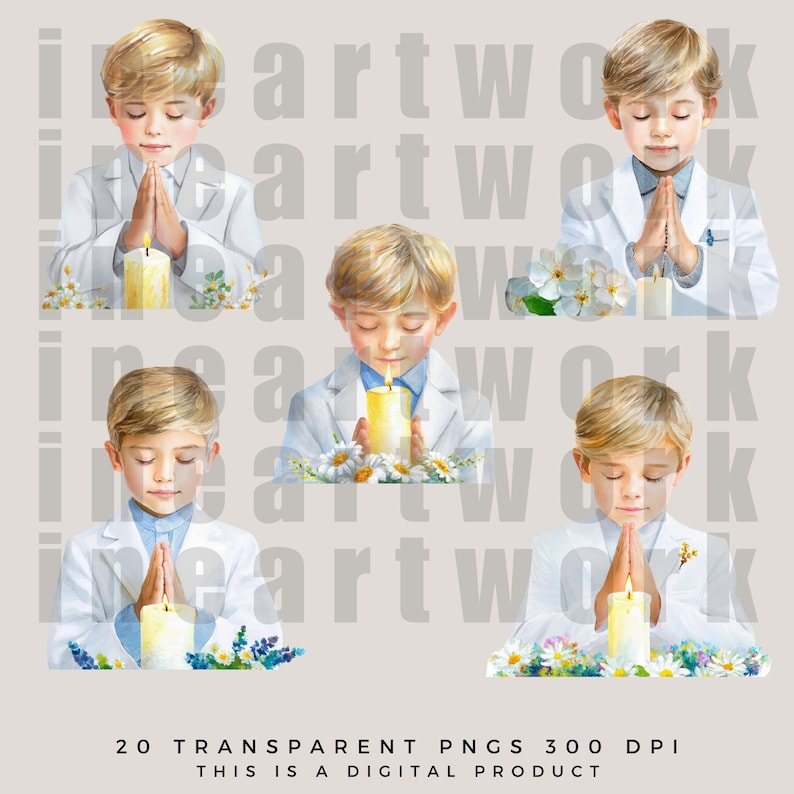 First Holy Communion Png, 1st Communion Boy Clipart, Religious Clipart ...