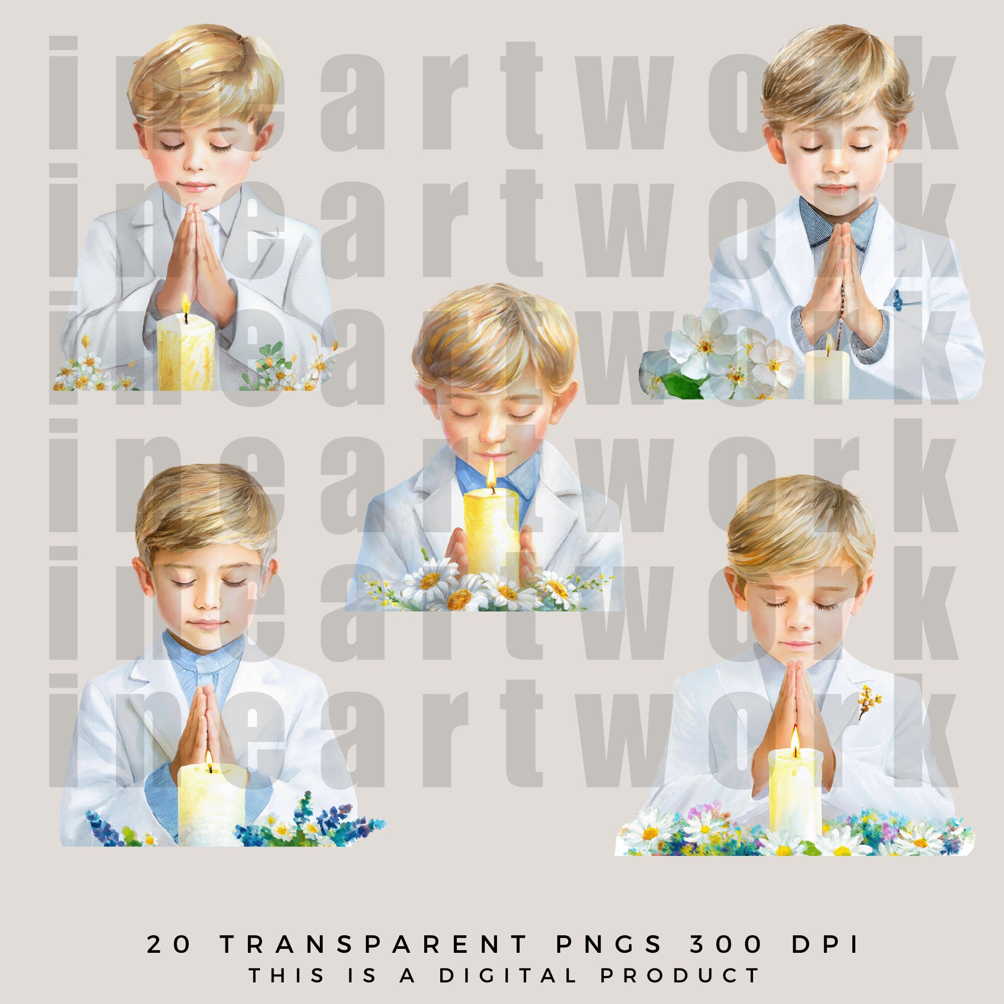 First Holy Communion Png, 1st Communion Boy Clipart, Religious Clipart ...
