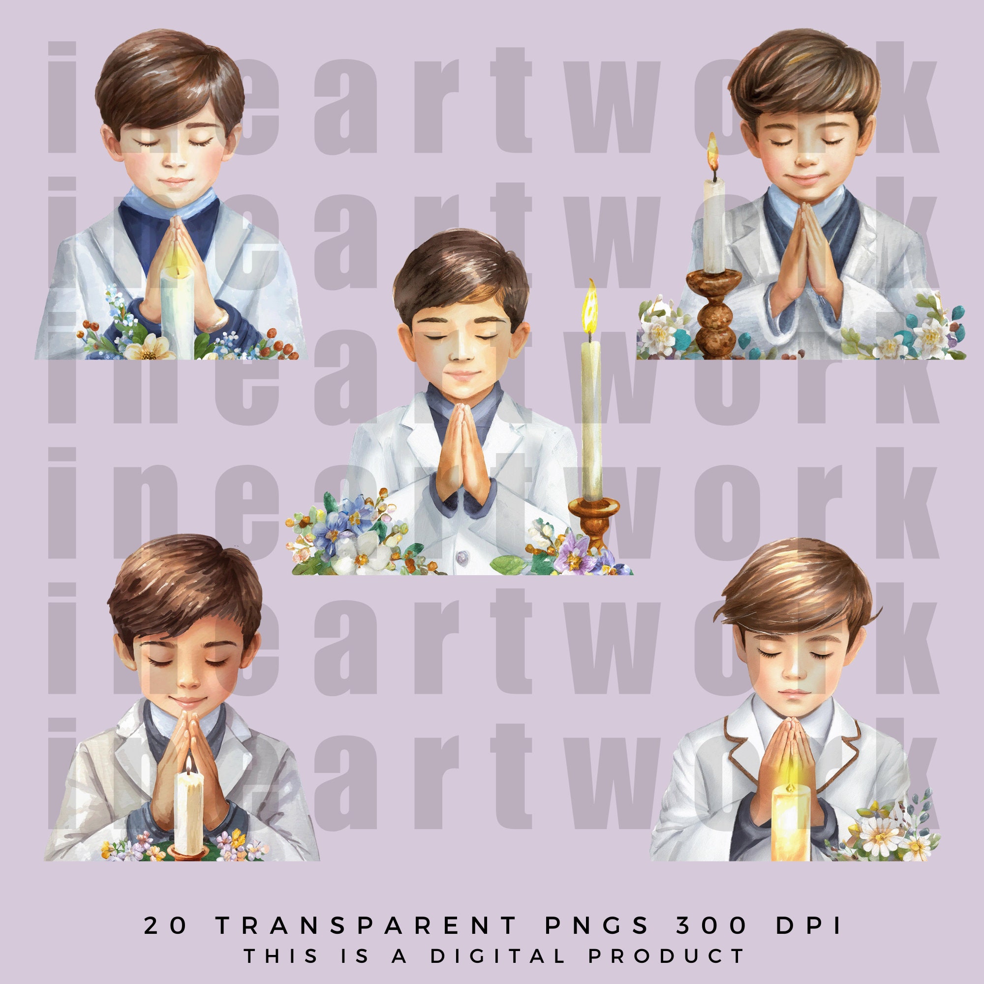 First Holy Communion Png, 1st Communion Boy Clipart, Religious Clipart ...