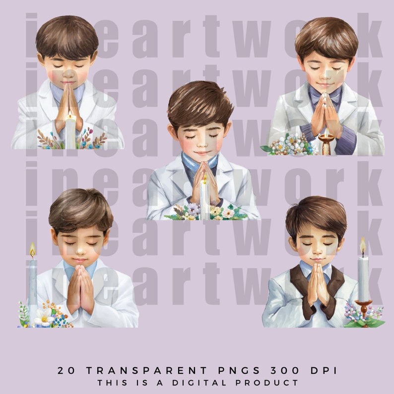 First Holy Communion Png, 1st Communion Boy Clipart, Religious Clipart ...