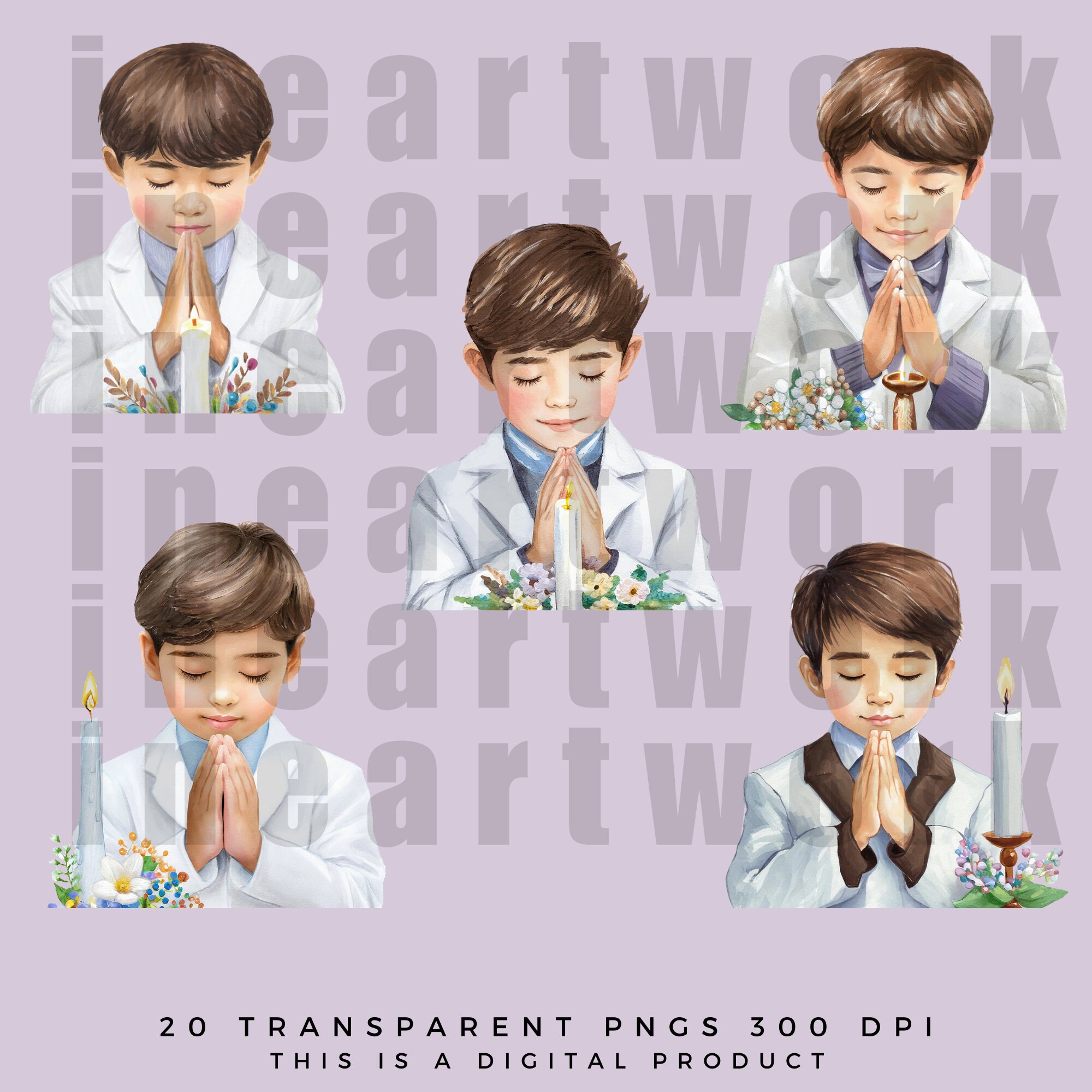 First Holy Communion Png, 1st Communion Boy Clipart, Religious Clipart ...