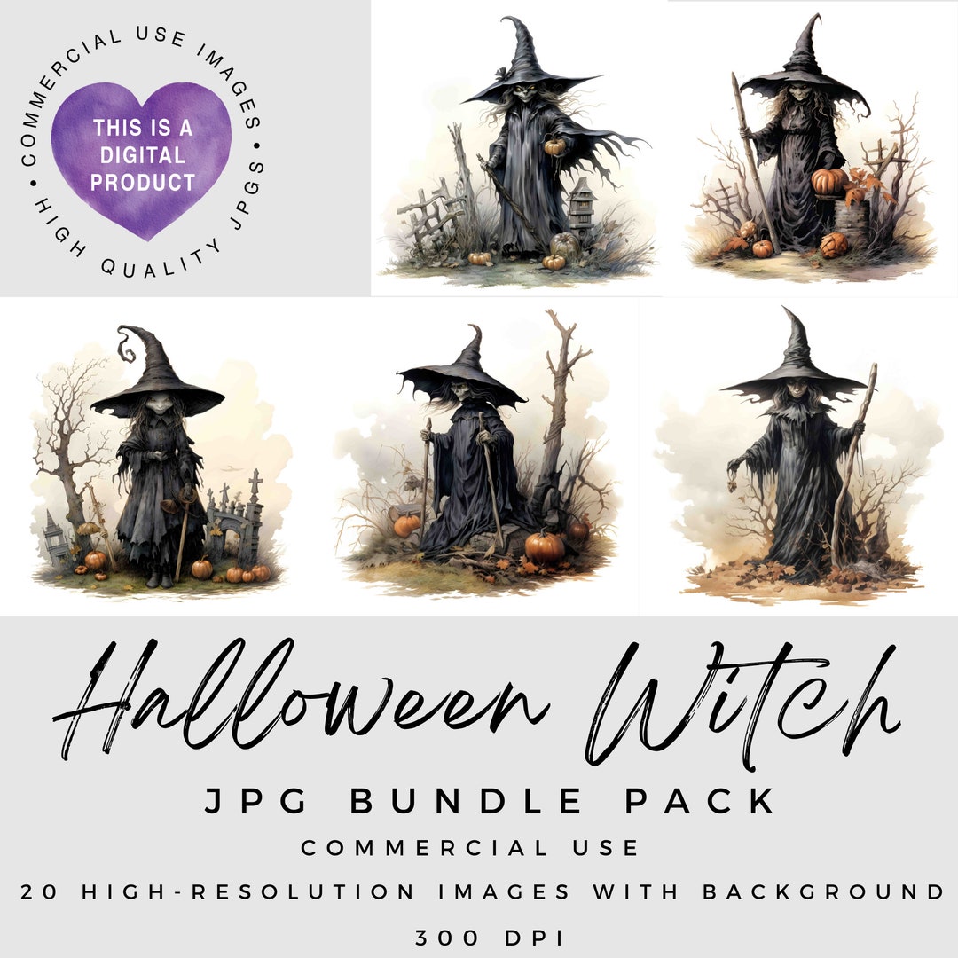 Halloween Witch Clip Art Halloween Clip Art Bruja Old Witch Scrapbook ...