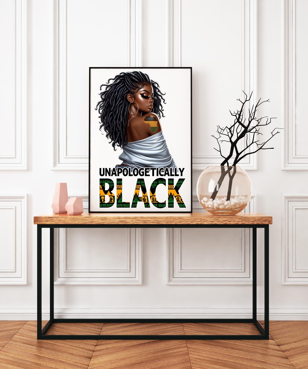 Unapologetically Black PNG - African American Woman - Digital Download ...