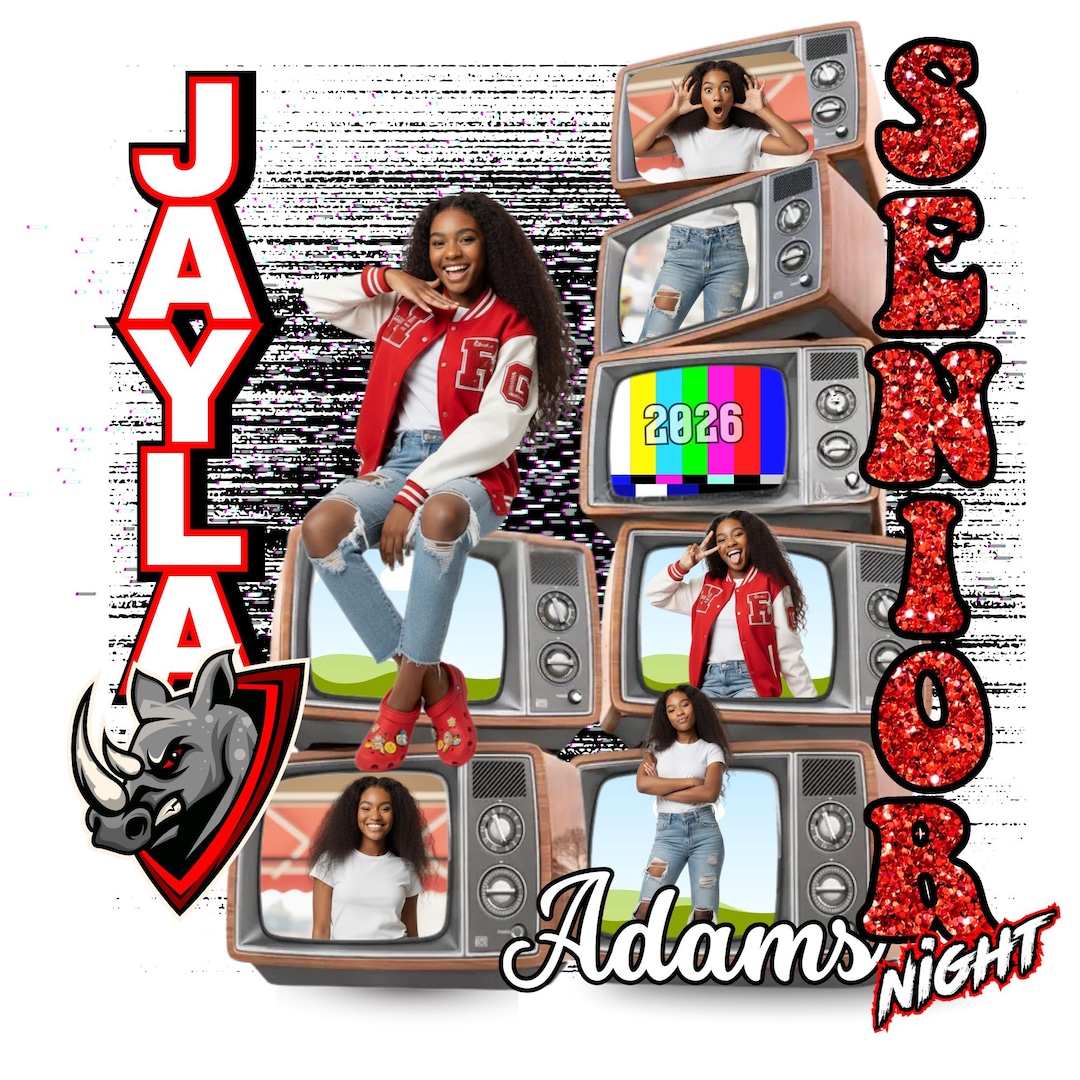 Editable Senior Night T-shirt Canva Template (digital Download) - Etsy