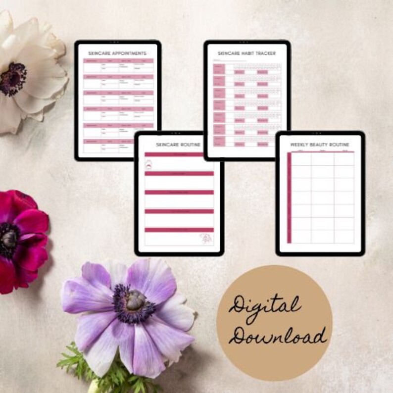 Self-care Planner, Printable, Well-being, Positivity, Reflection ...