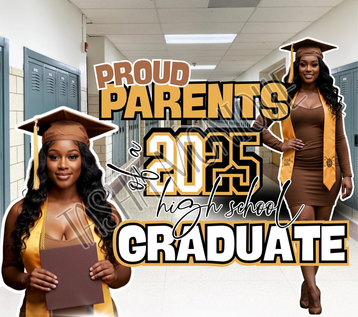 Custom Graduation Yard Sign Template: Class of 2025 (PDF Download) - Etsy