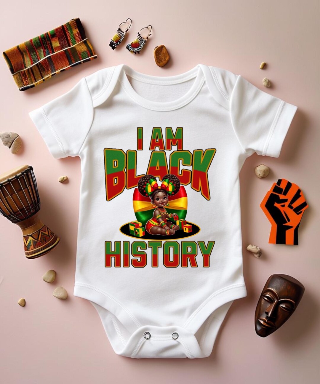Juneteenth | I Am Black History | Baby Girls | Black History | 2 PNG ...