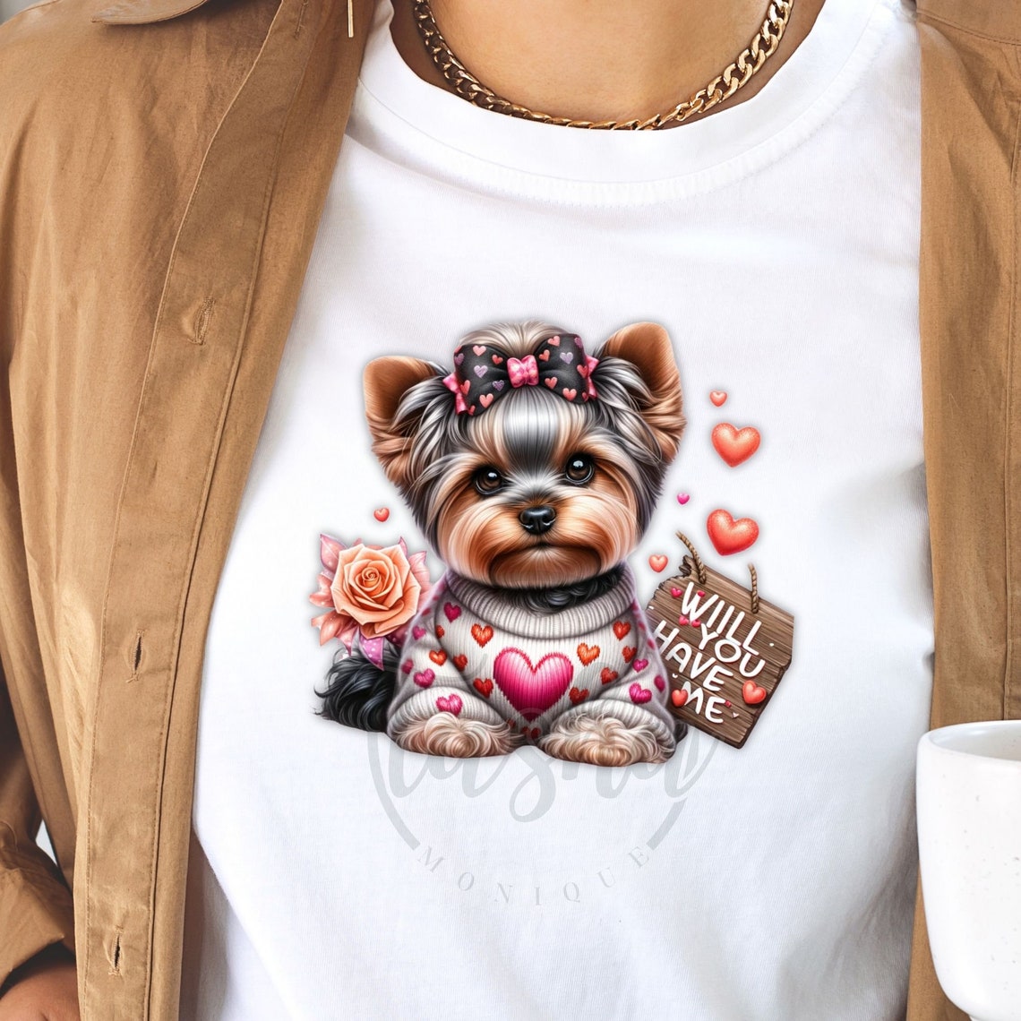 Valentine's Day, Yorkies, Dogs, Love, Pets, Digital Download - Etsy