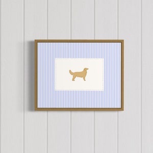 Golden Retriever Digital Art Print | Kara Michelle Design - Etsy