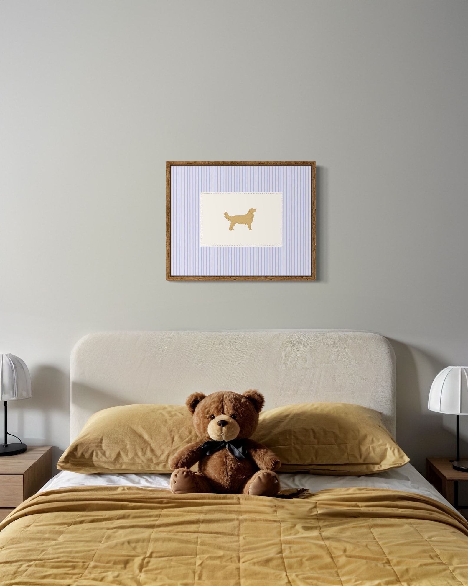 Golden Retriever Fine Art Print | Kara Michelle Design - Etsy