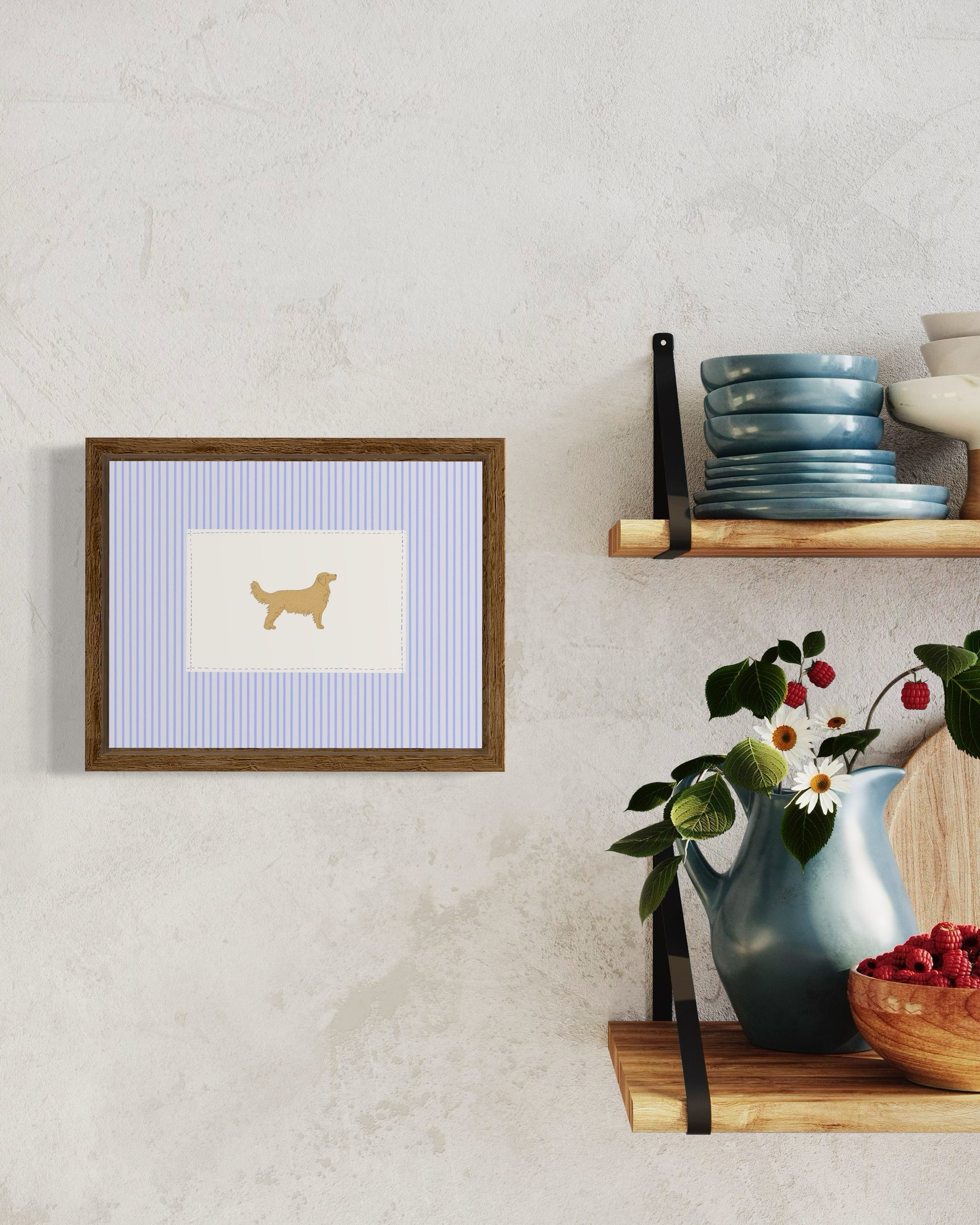 Golden Retriever Fine Art Print | Kara Michelle Design - Etsy