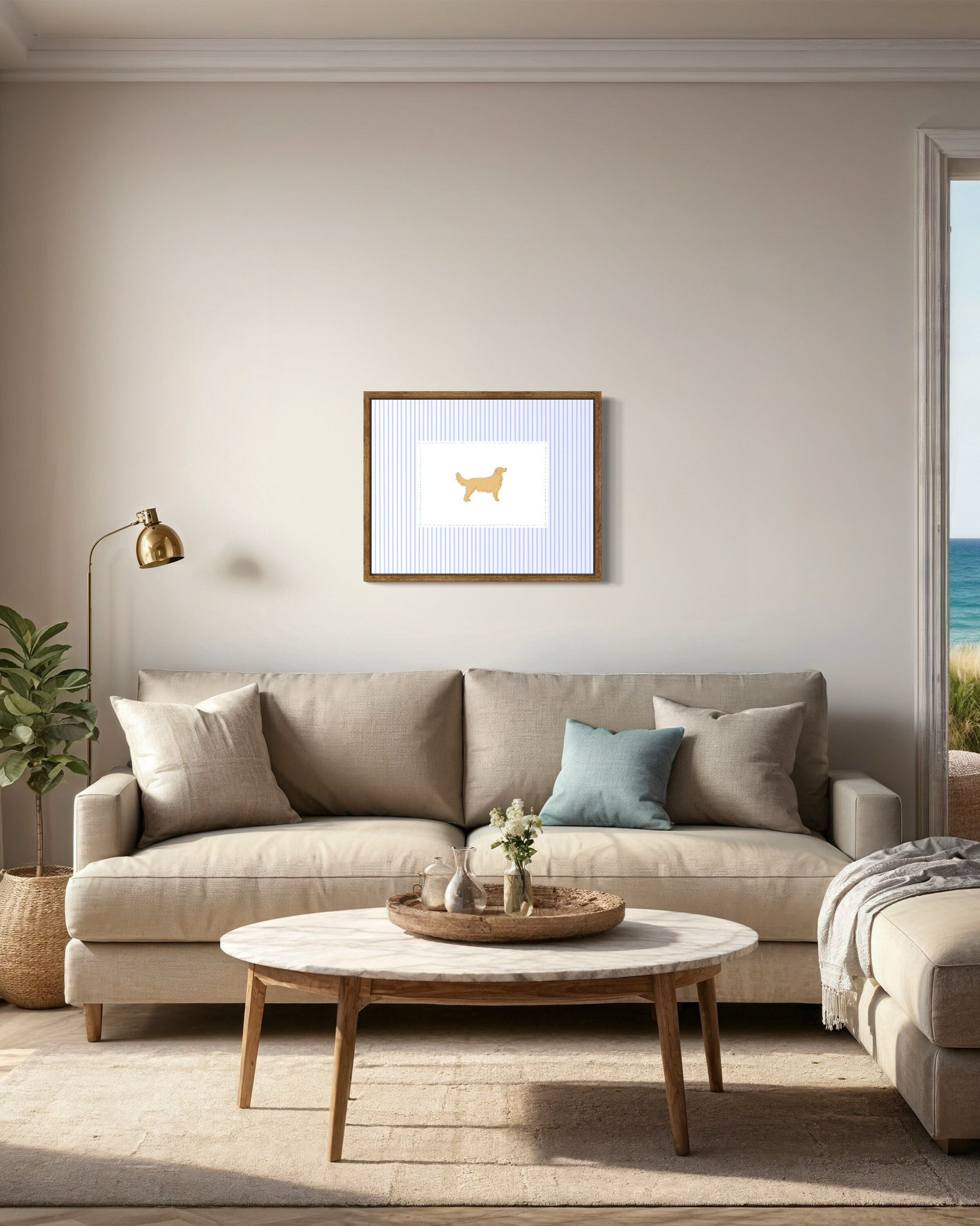 Golden Retriever Fine Art Print | Kara Michelle Design - Etsy