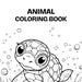 Animal Coloring Book I Kids Learning I Fun School Work - Etsy