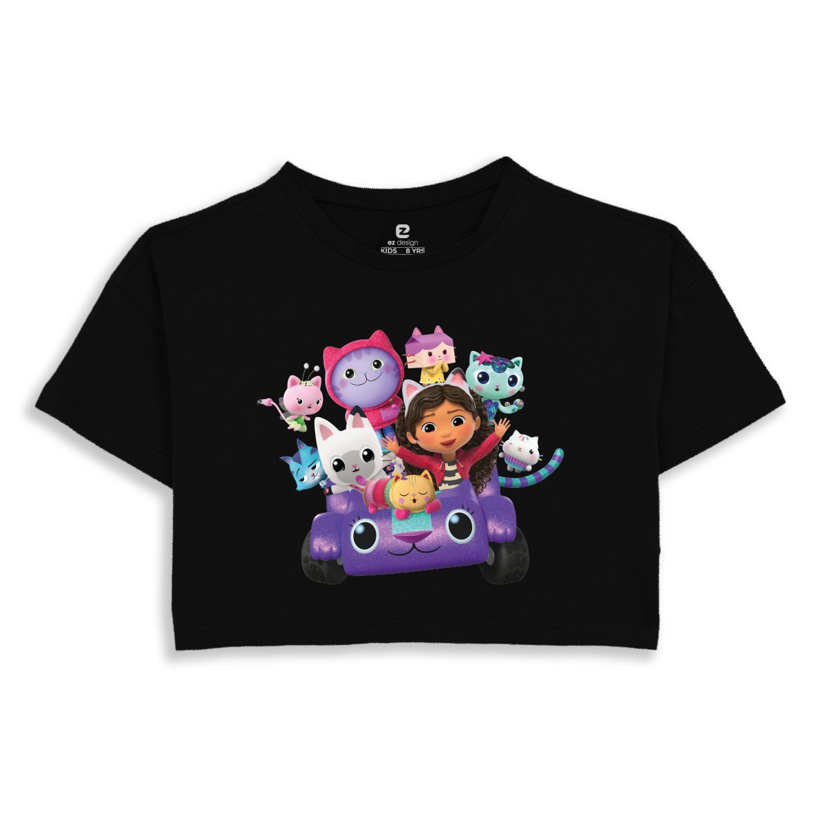 Gabbys Dollhouse Shirt Gabby Mercat Pandy Paws Kitty Fairy Baby Box ...