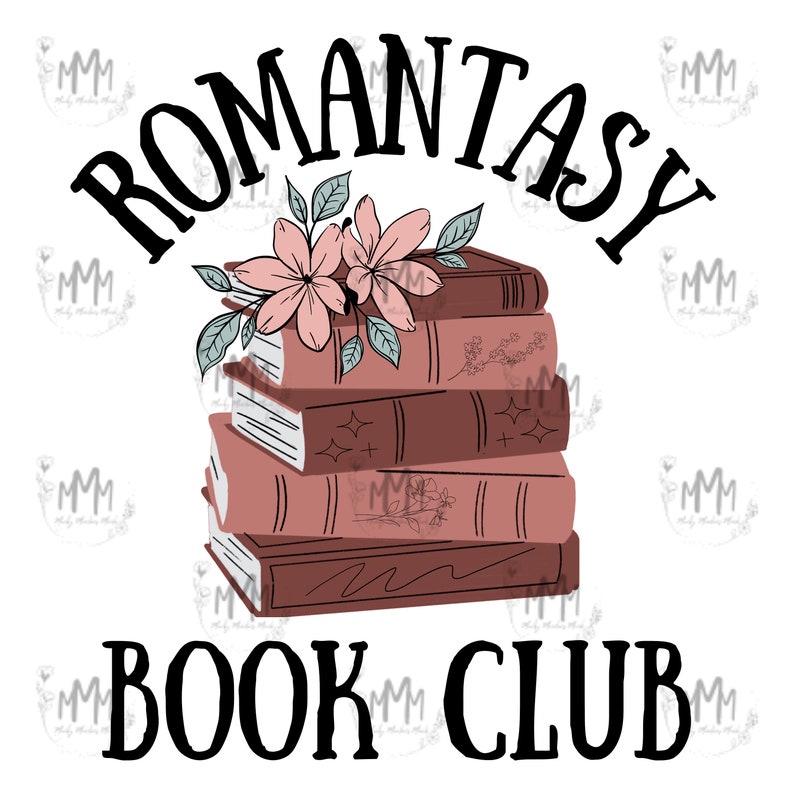 Romantasy Book Club PNG - Etsy