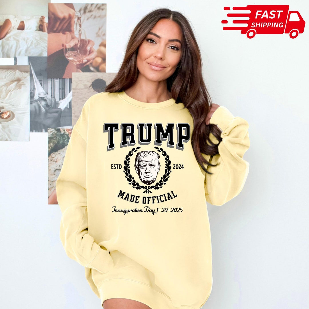 Donald Trump Inauguration Day 2024 Election Unisex Garment-dyed ...