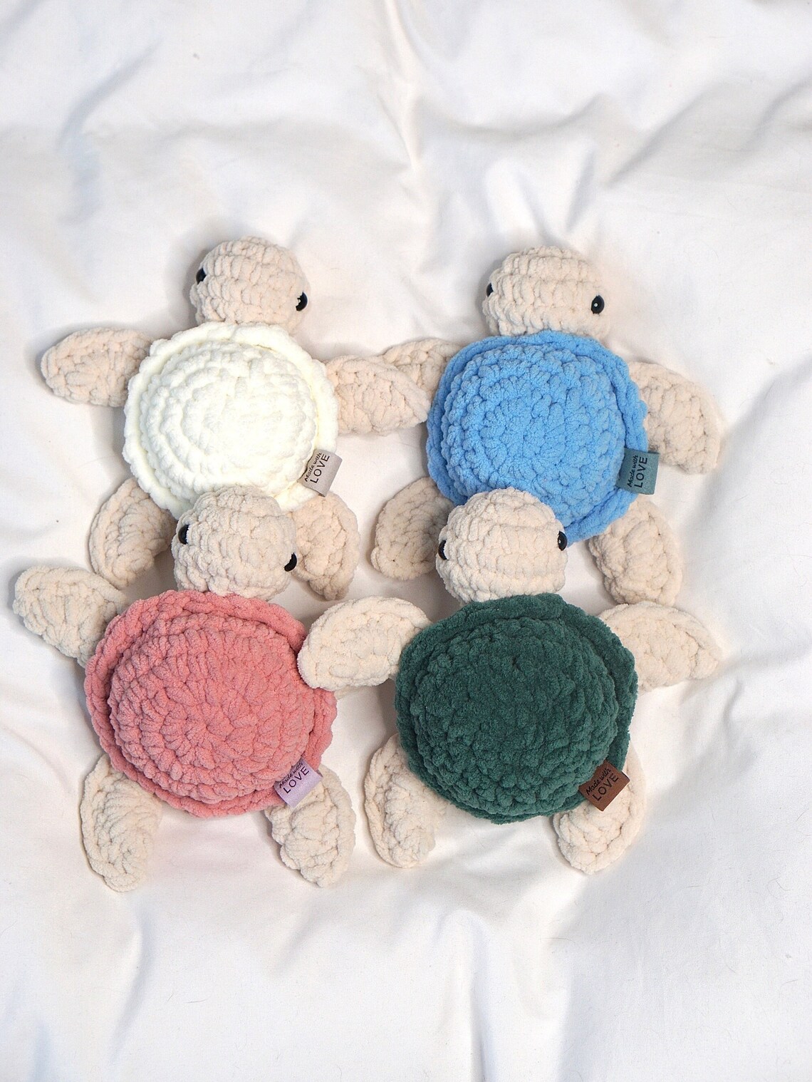 Crochet Pattern Turtle German - Etsy