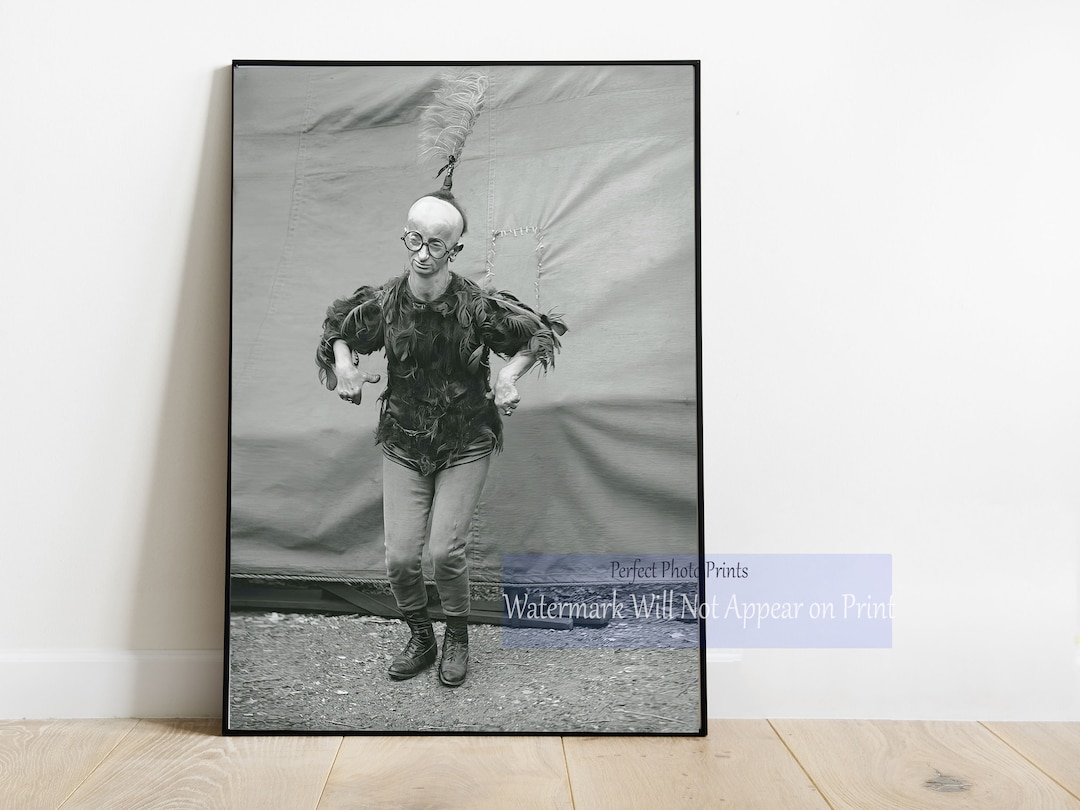 Vintage Koo-koo the Bird Girl Photo Print - Minnie Woolsey, Circus ...