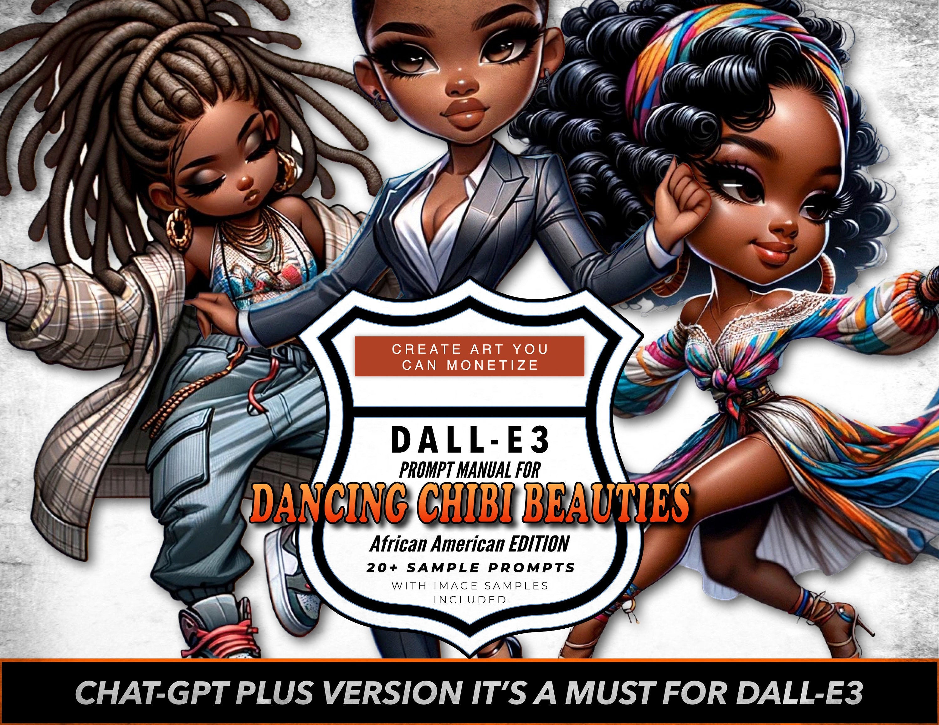 Dall-e3 and Chatgpt V4 AI Art Prompt Manual | Dancing Chibi Dolly ...
