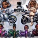 Chibi Custom Bikes Listing | 33 PNG Digital Art Bundle | Digital ...