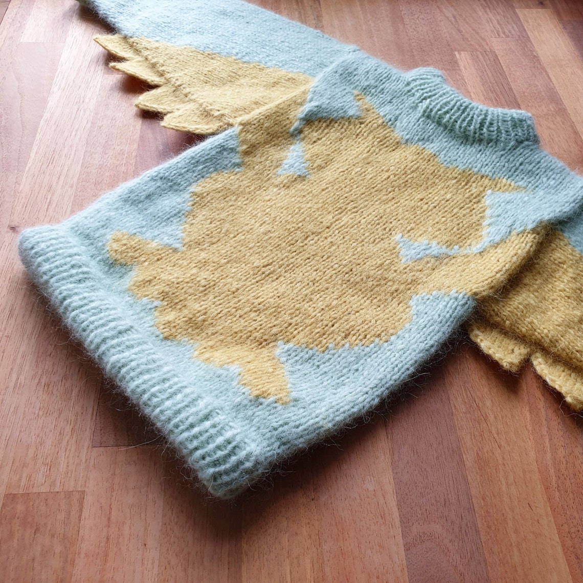 Owl Intarsia Sweater Knitting Pattern | Children's Wool Jumper (PDF ...
