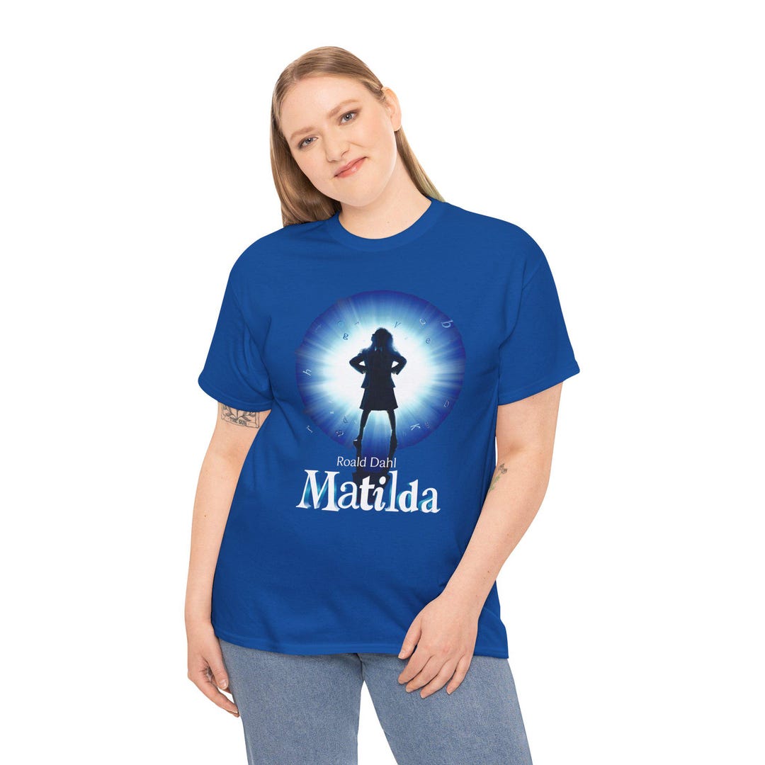 Roald Dahls Matilda the Broadway Musical | Novel Character Graphic T ...