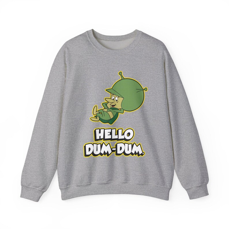 The Great Gazoo Hello Dum-dum Cartoon Sweatshirt | Cartoon Retro ...