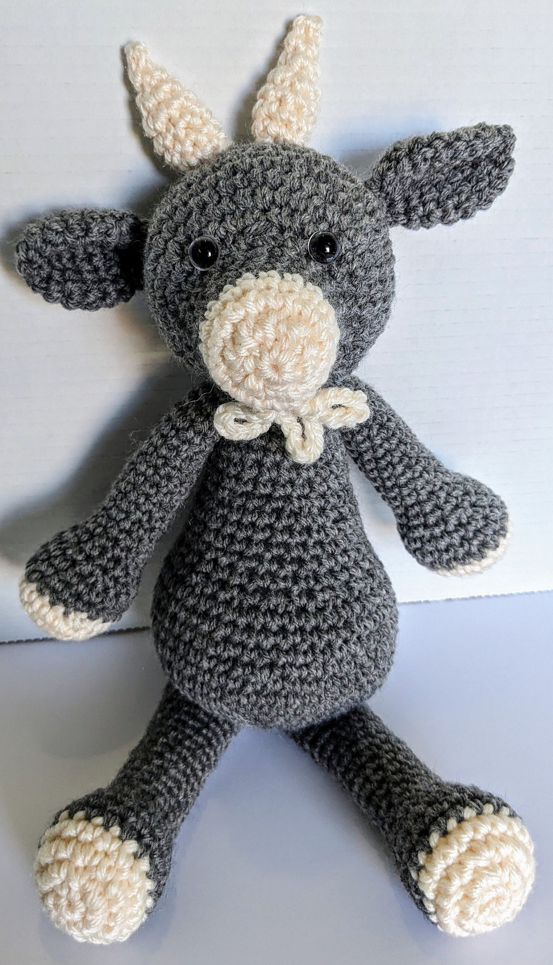 17 Nanny Goat Crochet Toy-handmade Cuddly Friend for Kids-nursery Decor ...