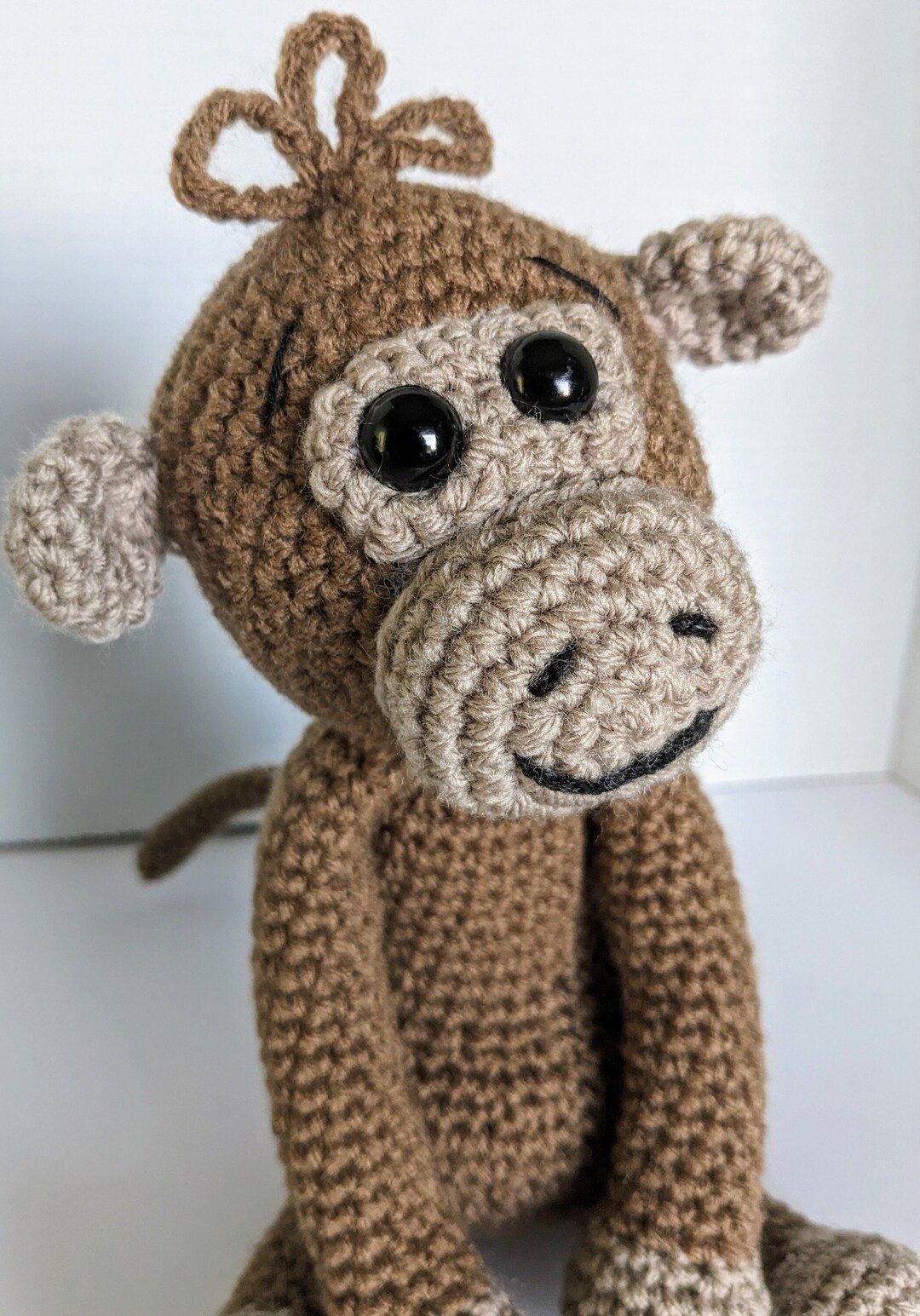 Monkey Stuffed Animal Handcrafted Hugs in a Plushy Package Give a Gift ...