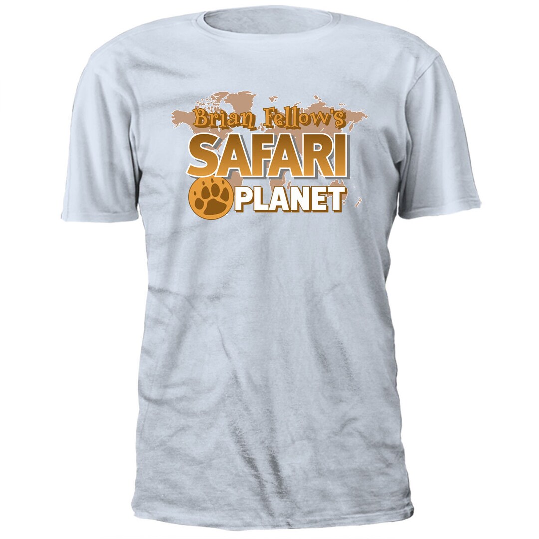 Safari Planet - Brian Fellow T-shirt - Etsy