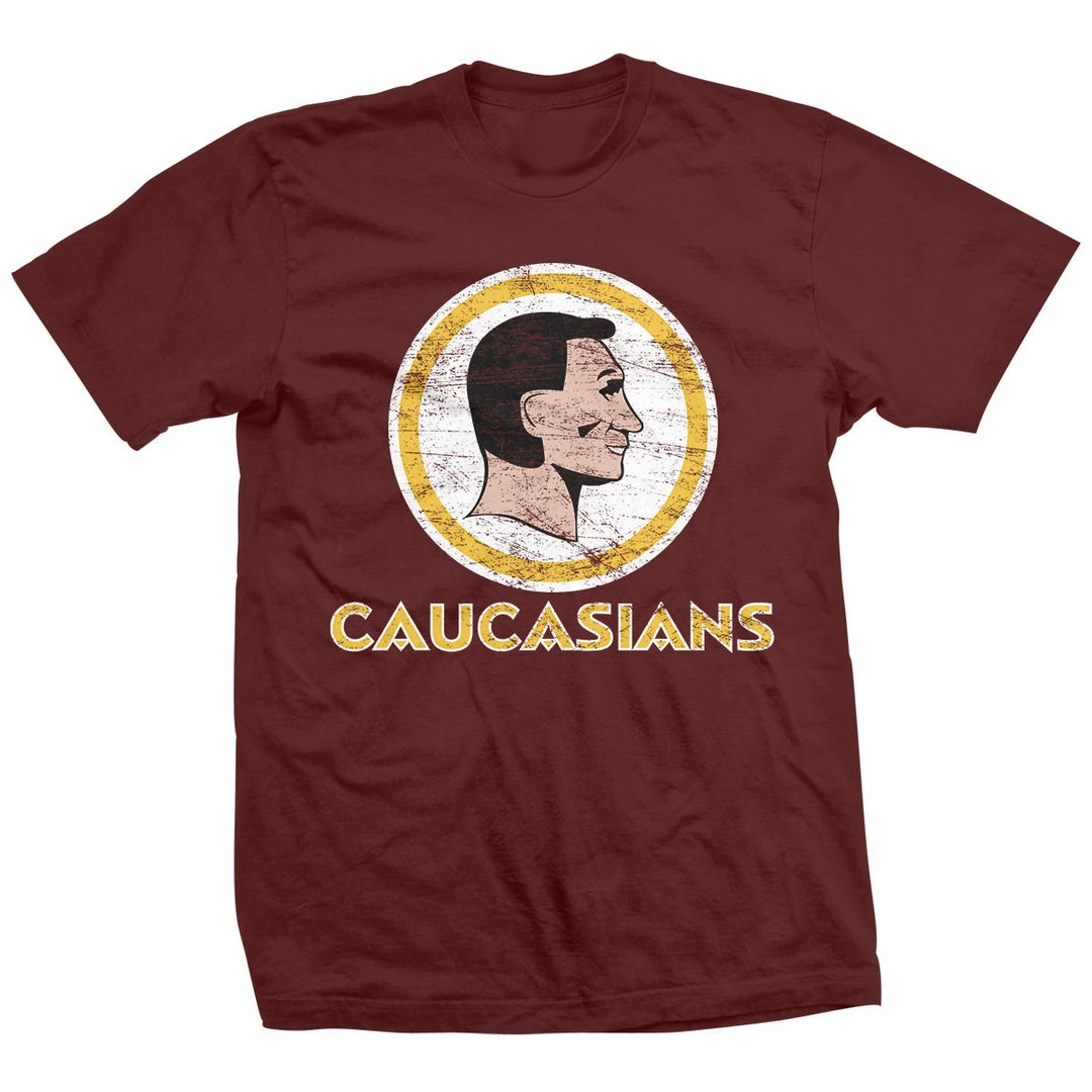 Washington Caucasians Football - T-shirt - Etsy