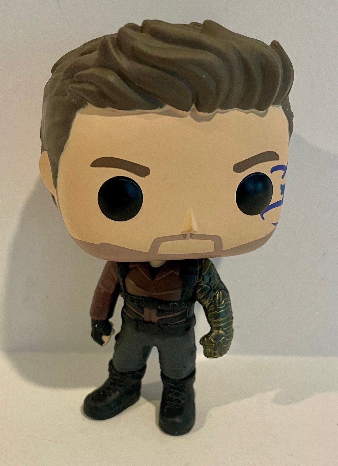 Sebastian Stan Winter Soldier Signed Authentic Funko Pop Figure 813 COA ...