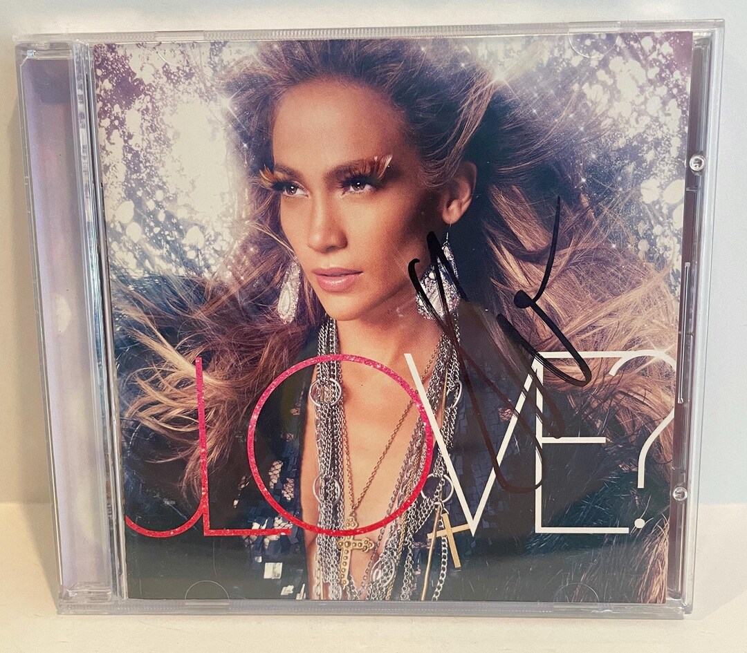 Jennifer Lopez LOVE? Jlo Signed Authentic CD Album Global COA - Etsy