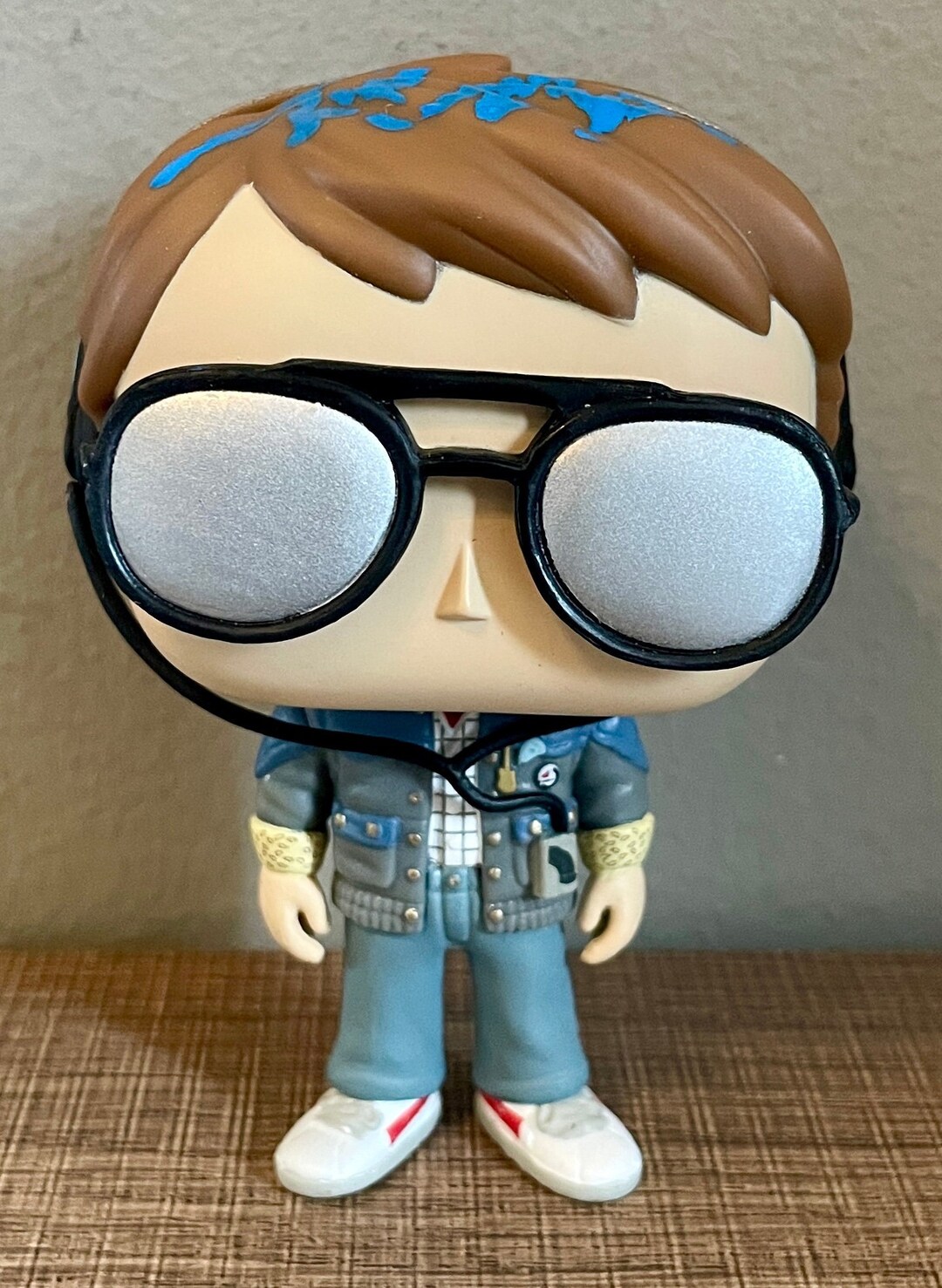 Michael J Fox Signed Auto Back to the Future Marty Mcfly Funko Pop #958 ...