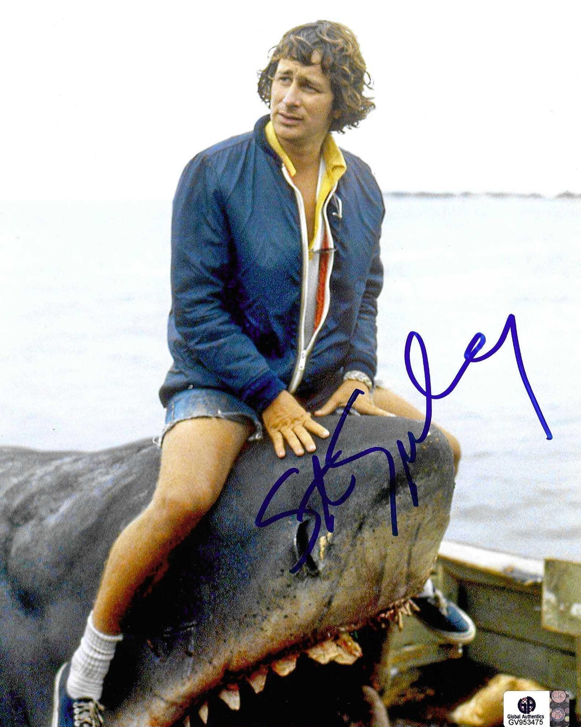 Steven Spielberg Jaws ET Director Signed Authentic 8x10 Photo Global ...