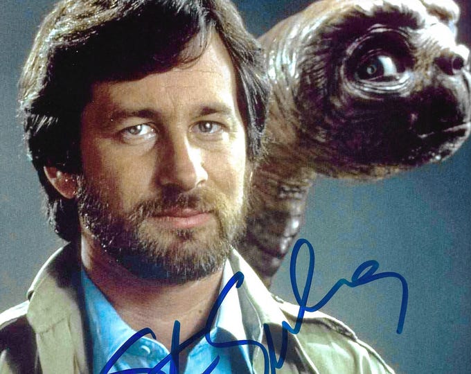 Steven Spielberg Jaws ET Director Signed Authentic 8x10 Photo Global ...