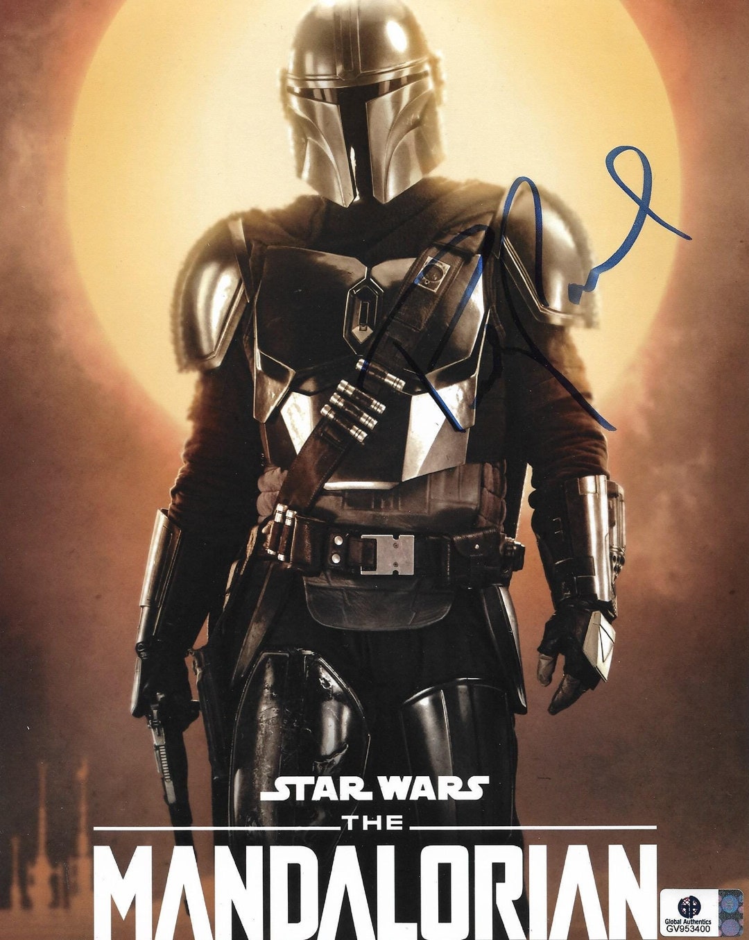 Pedro Pascal the Mandalorian Signed Authentic 8x10 Photo Global COA - Etsy
