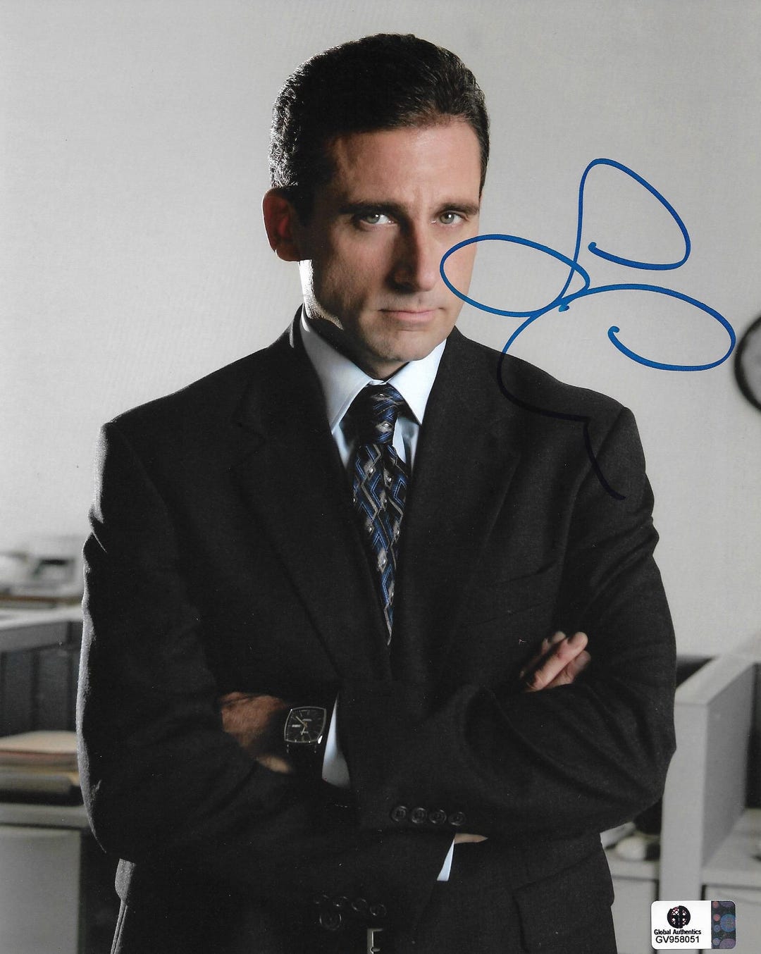 Steve Carell the Office Michael Scott Signed Authentic 8x10 Photo ...