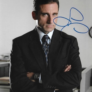 Steve Carell the Office Michael Scott Signed Authentic 8x10 Photo ...