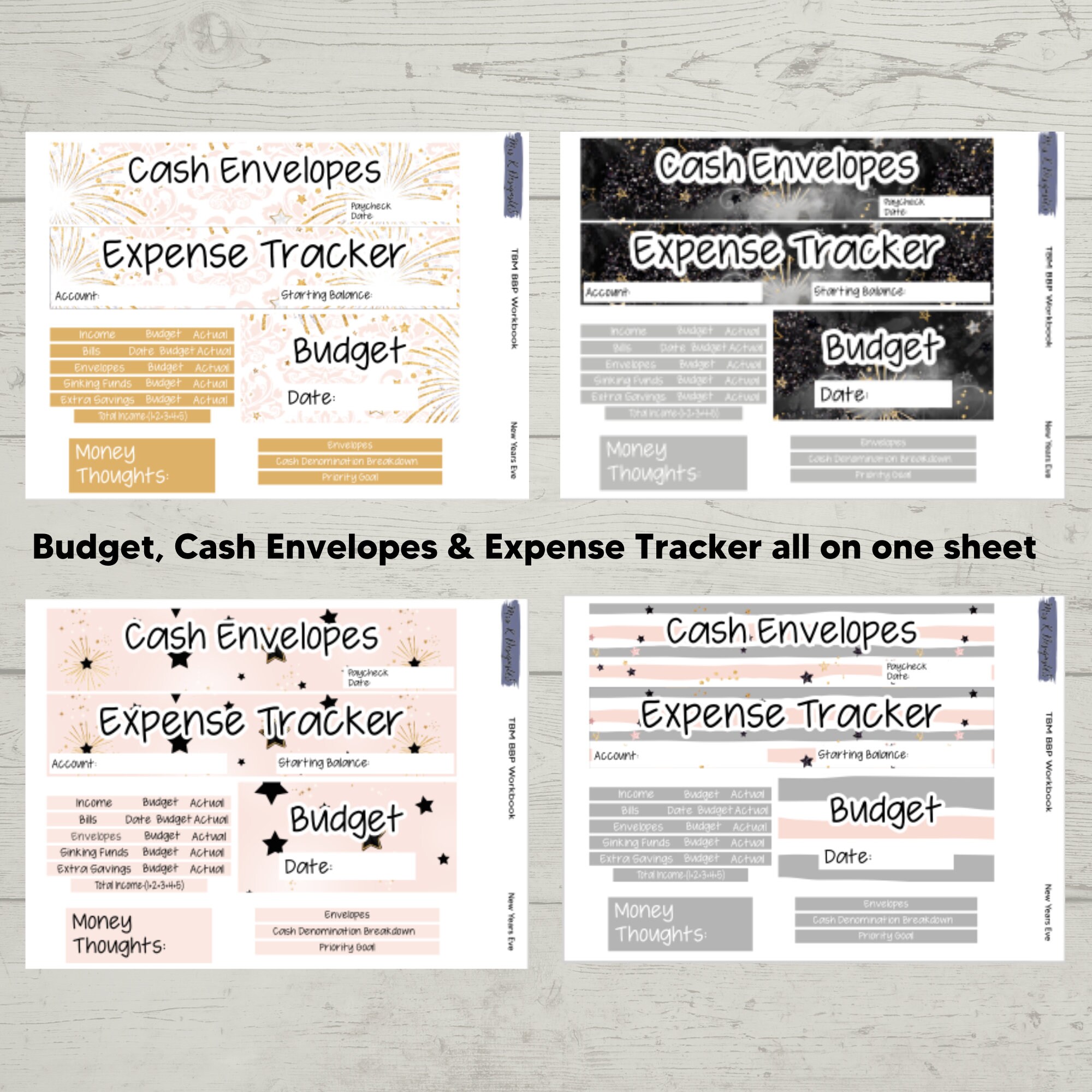 TBM BBP Workbook, the Budget Mom, Planner Stickers, Sticker Kit, New ...