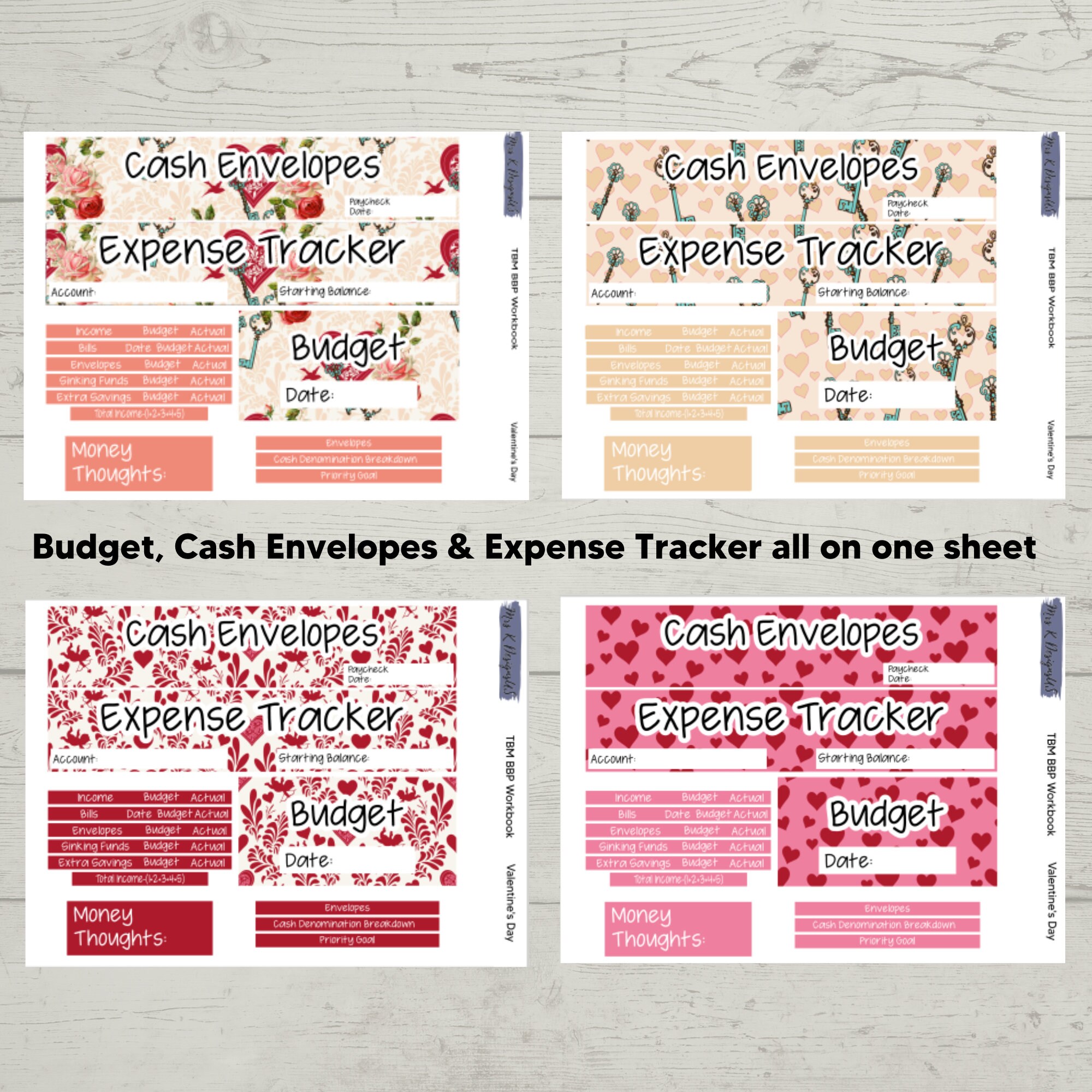 TBM BBP Workbook, the Budget Mom, Planner Stickers, Sticker Kit ...