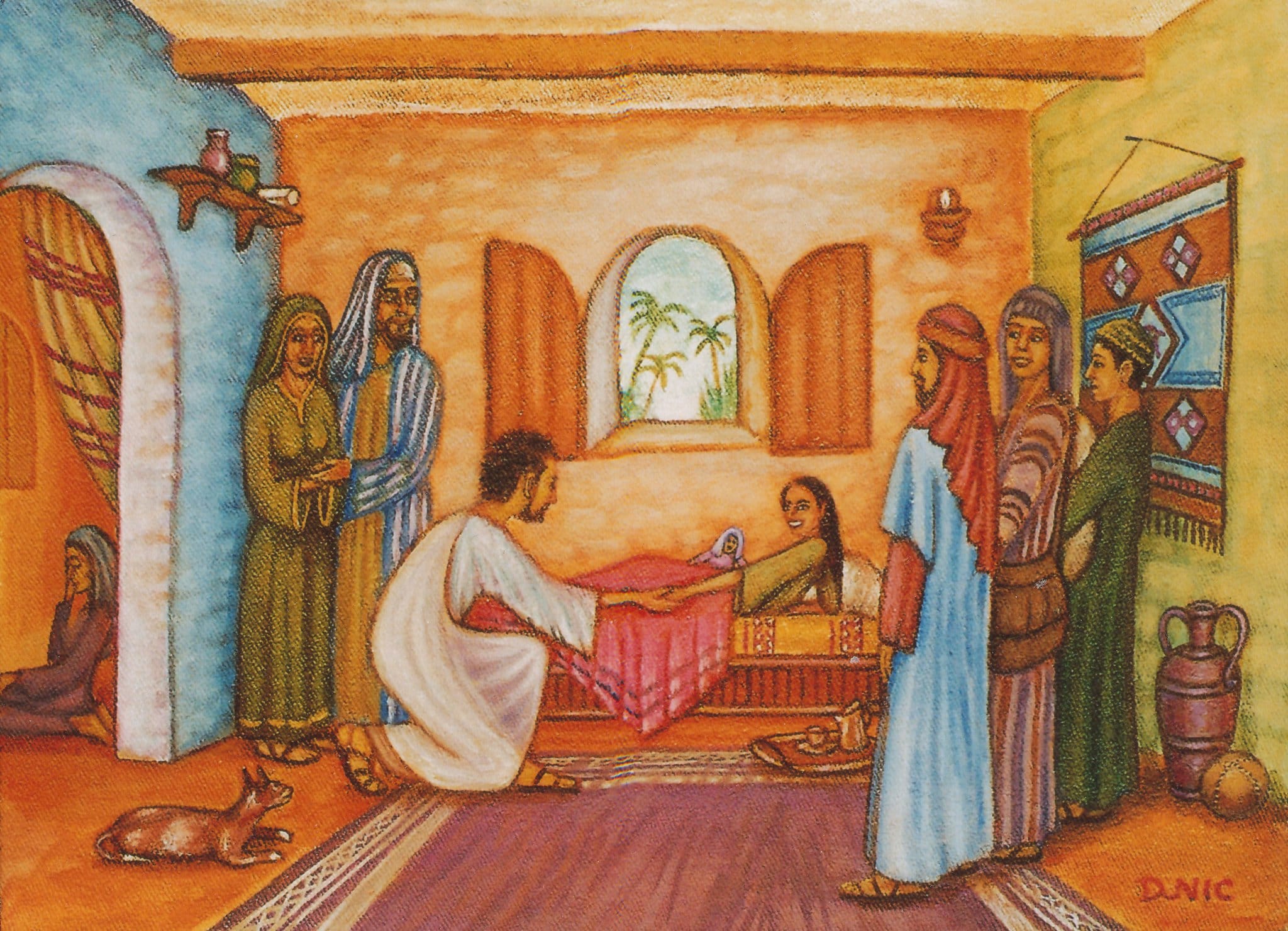 Jesus and Jairus' Daughter - Etsy