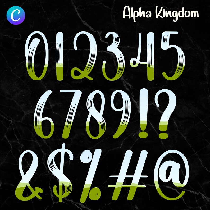 Canva Frame Letters, Drag and Drop Template, Slowly Fade Letters ...