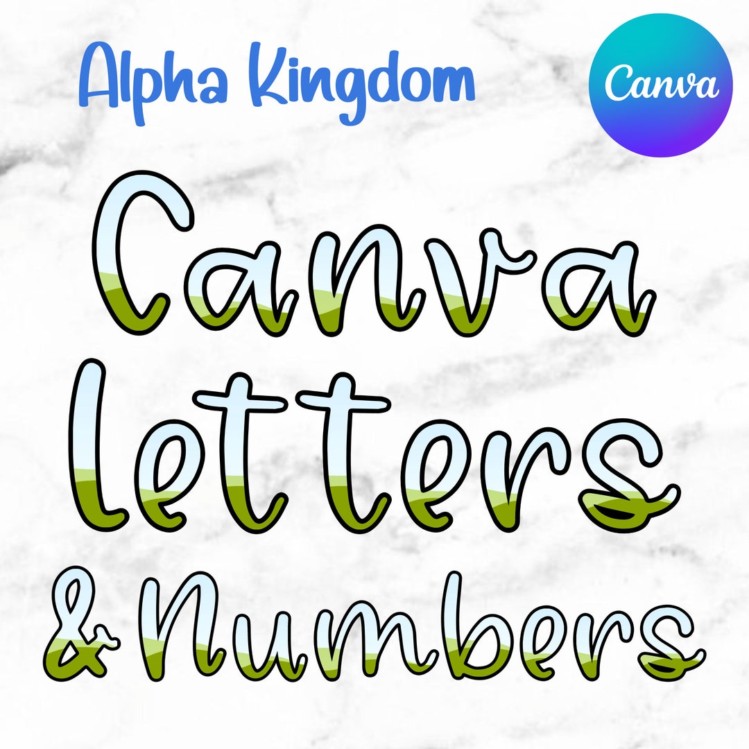 Canva Frame Letters, Drag and Drop Template, Hazel Letters, Alphabet A ...