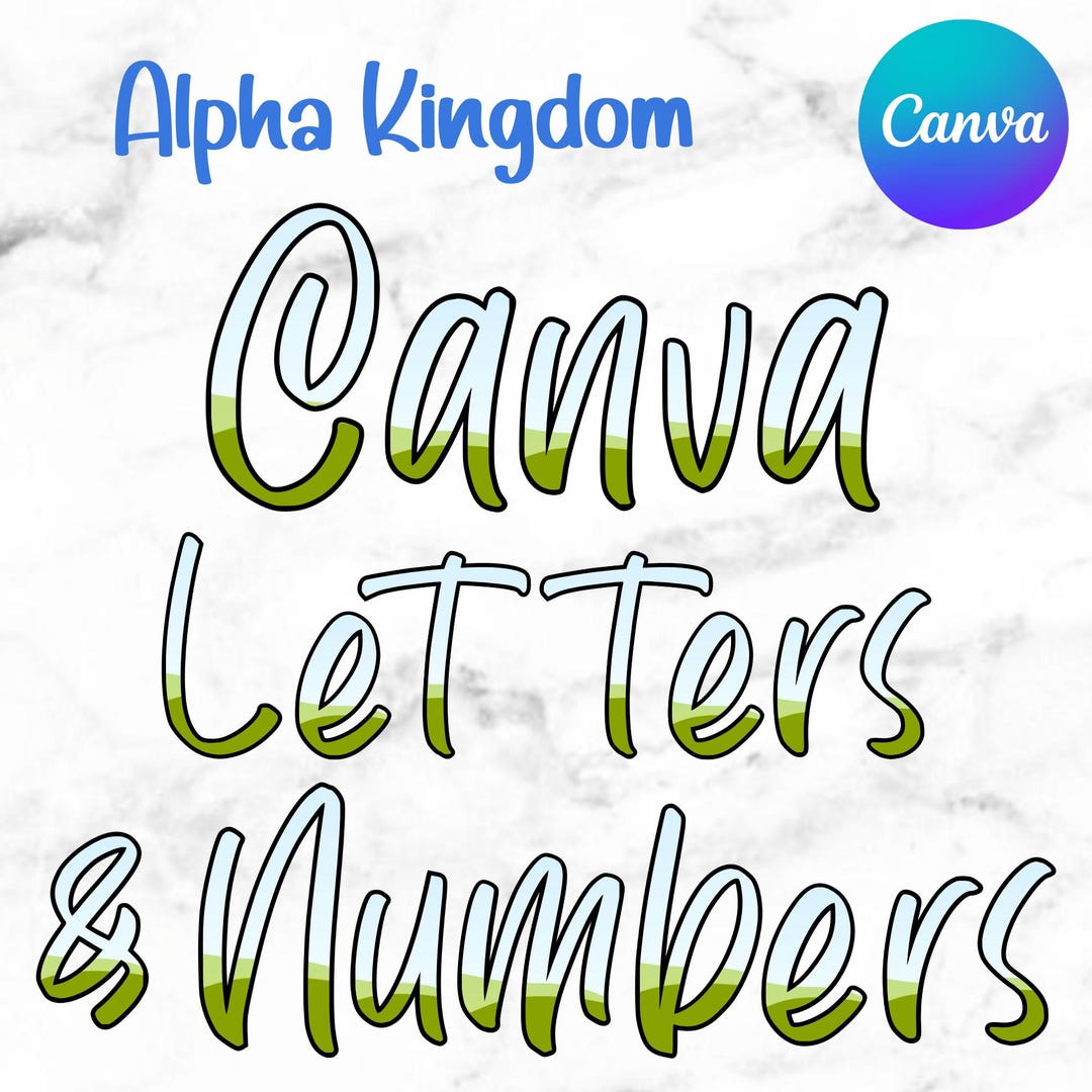 Canva Frame Letters, Drag & Drop Template, Raptar Letters, Alphabet A-Z ...
