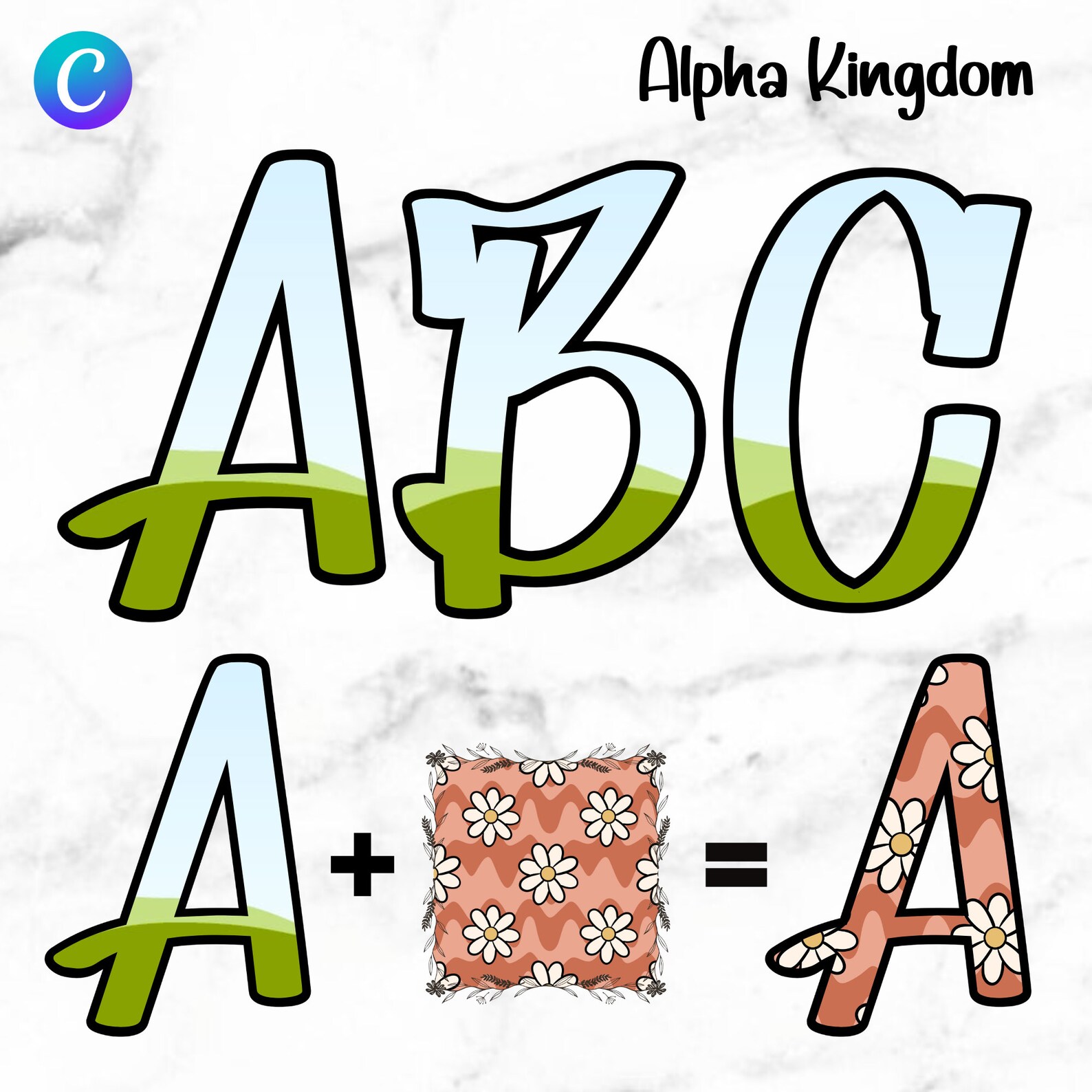 Canva Frame Letters, Drag and Drop Template, Crash Out Letters ...