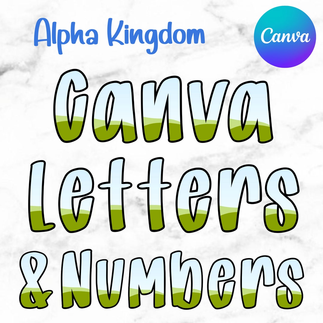 Canva Frame Letters, Drag and Drop Template, Midnight Letters, Alphabet ...