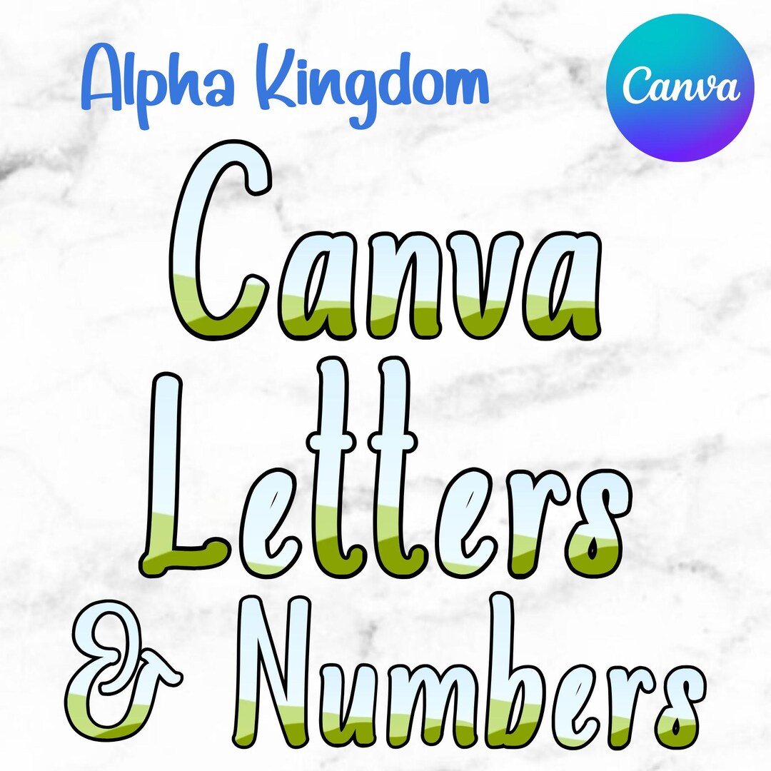 Canva Frame Letters, Drag & Drop Template, Bee Keeper Letters, Alphabet ...